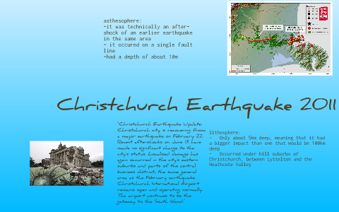 Christchurch earthquake-2011 by rosy leake on Prezi