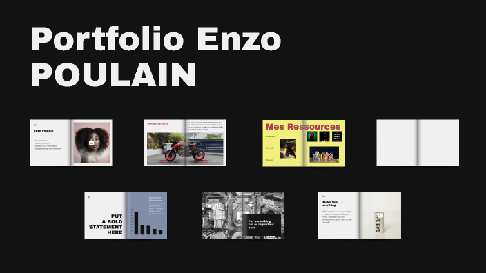 Portfolio Enzo POULAIN by Poulain Enzo on Prezi