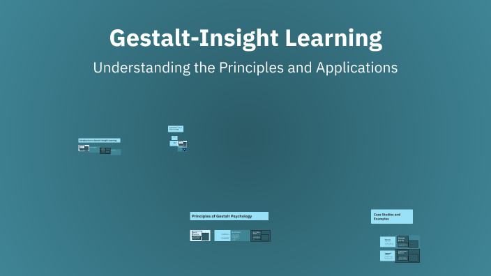 Gestalt-Insight Learning by Althea Sola on Prezi