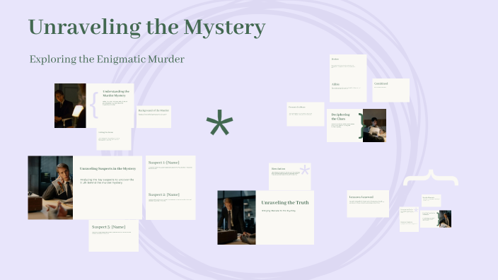 Unraveling the Murder Mystery by Paula Rushby on Prezi