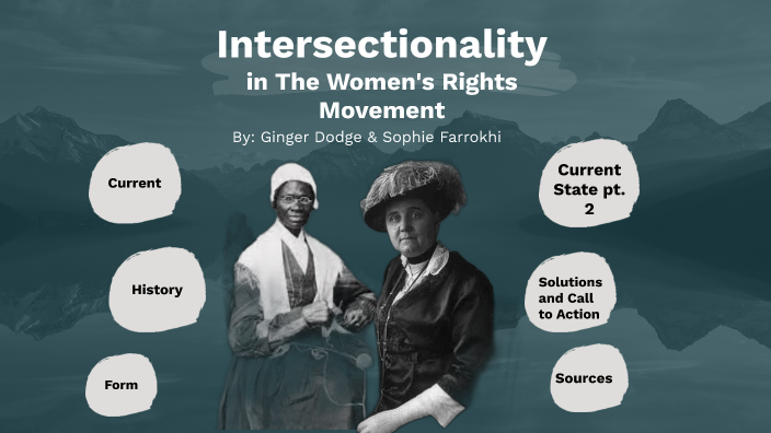 Intersectionality in The Women's Rights Movement by Sophie Farrokhi on ...