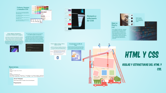 Sintaxis de HTML y CSS by Alyson Velazquez on Prezi