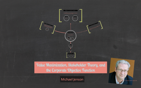 Value Maximization, Stakeholder Theory, and the Corporate Ob by Jenna ...