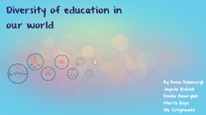 Diversity of education in our world by Aleksandra Sztejnwald on Prezi