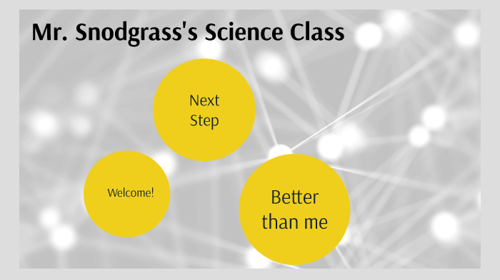 Mr. Snodgrass's Welcome Message by Joe Snodgrass on Prezi