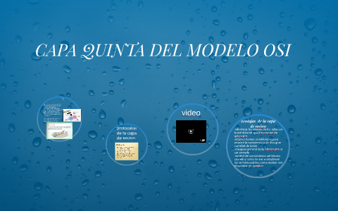 CAPA QUINTA DEL MODELO OSI by diana marcela jimenez santiago