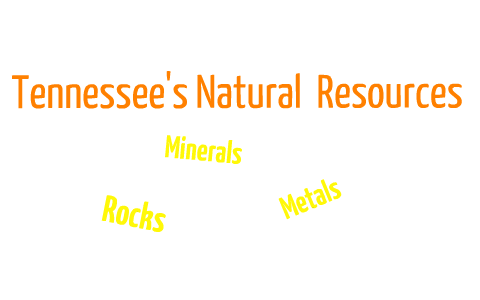 Identify Tennessee's natural resources by Lauren Borst on Prezi
