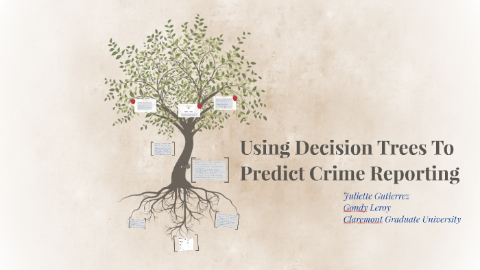 Using Decision Trees to Predict Crime Reporting by charan gudla on Prezi