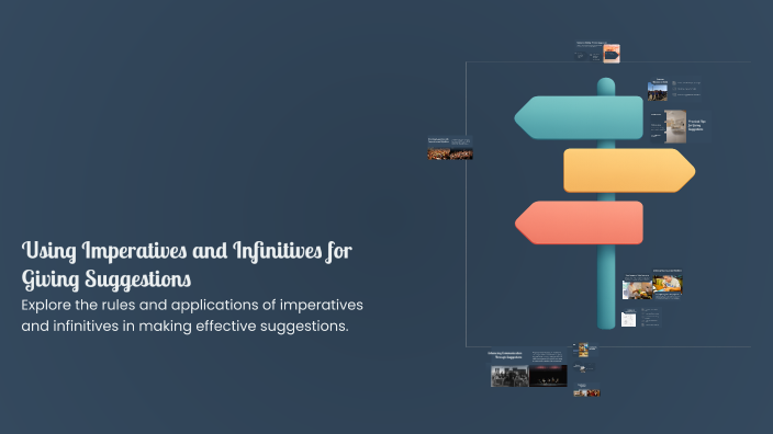 Using Imperatives and Infinitives for Giving Suggestions by clayton ...