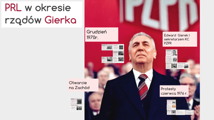 Rządy Edwarda Gierka by Iwan Hreczkosiej on Prezi