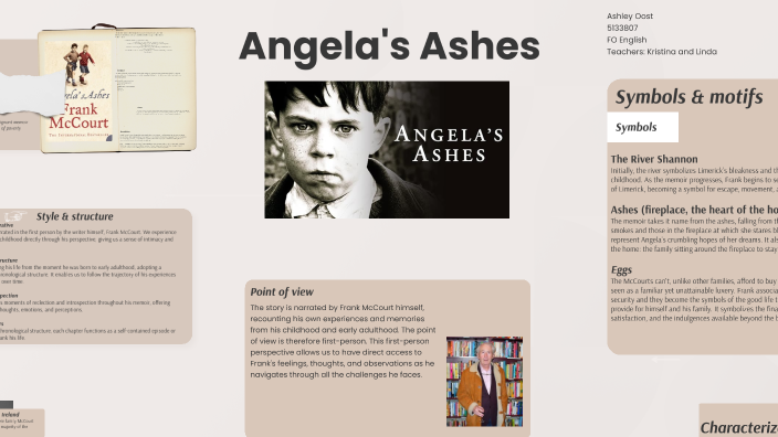 Mindmap 'Angela's Ashes' by Ashley Oost on Prezi