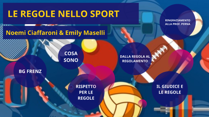 Le regole nello sport by Noemi Ciaffaroni on Prezi