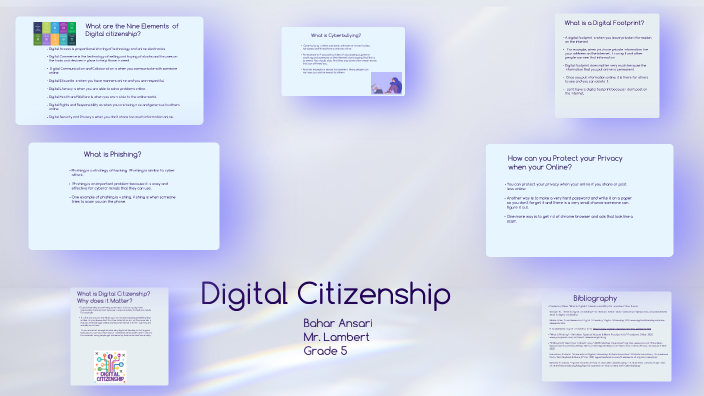 Digital Citizenship by Bahar Ansari on Prezi