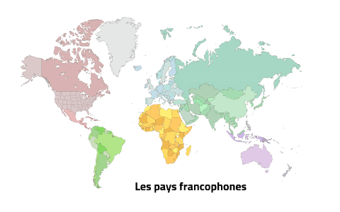 Les pays francophones by Emilli Pantelic on Prezi