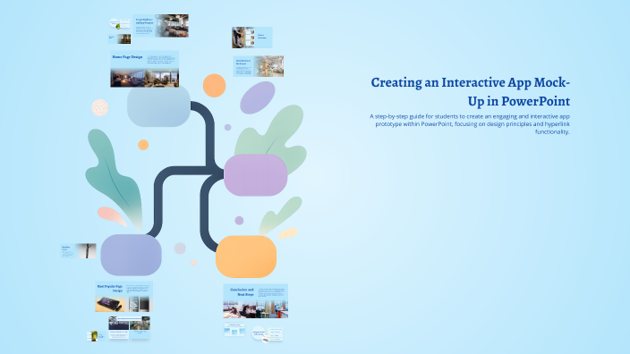 Creating an Interactive App Mock-Up in PowerPoint by Mahrukh Ansari on ...