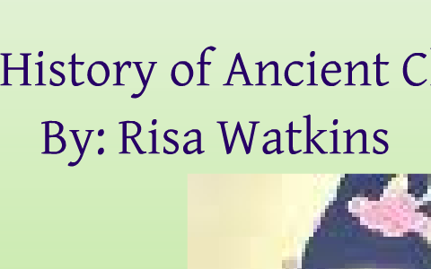 Ancient China by Risa Watkins on Prezi