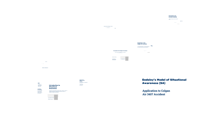 Endsley's Model of Situational Awareness by Herve Hirwa on Prezi