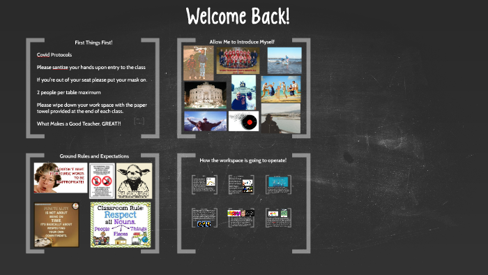 Welcome Back! by Jared Budd on Prezi