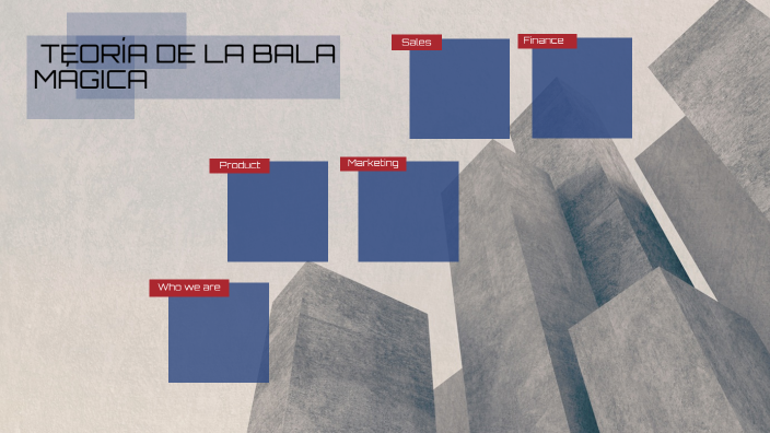 teoria de la bala magica by adriana gutierrez on Prezi