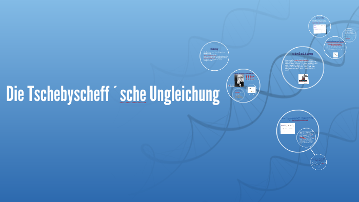Die Tschebyscheff´sche Ungleichung by Isabelle Moe