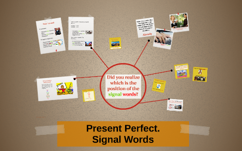 Present Perfect. Signal Words by on Prezi
