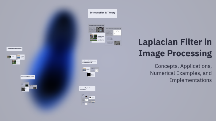 Laplacian Filter in Image Processing by Sharvani Dhulipala on Prezi