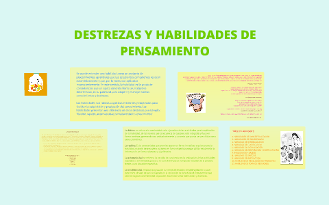 Habilidades Y Destrezas Ejemplos