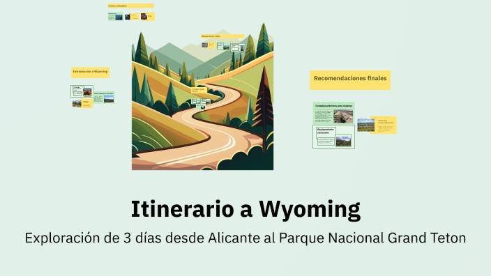 Itinerario a Wyoming by ELENA ALCOBER BOTELLA on Prezi