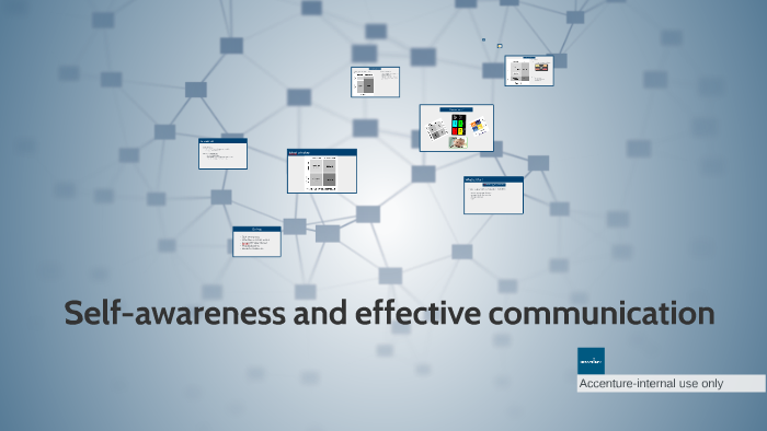 Self-awareness and effective communication by