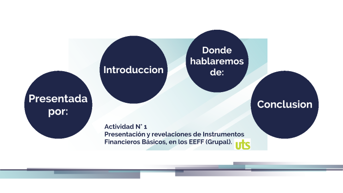 Actividad N° 1. Presentación y revelaciones de Instrumentos Financieros Básicos, en los EEFF ...