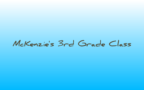 McKenzie's Class by Shannon Conn