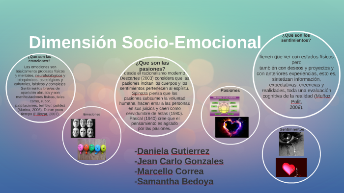 Dimensión Socio-Emocional by SAMMY BG1D on Prezi