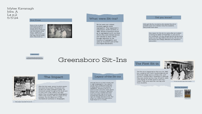 Greensboro Sit-ins by Mylee Kavanagh on Prezi