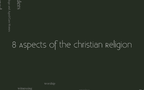 8 Aspects of Christianity by Michelle McMillan on Prezi