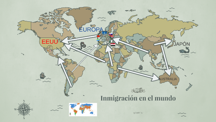 Inmigración en el mundo by Javi Calderón on Prezi