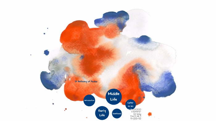 St. Anthony of Padua by Dominic Orwig on Prezi