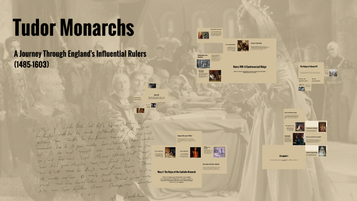 Tudor Monarchs by Ideal Path on Prezi
