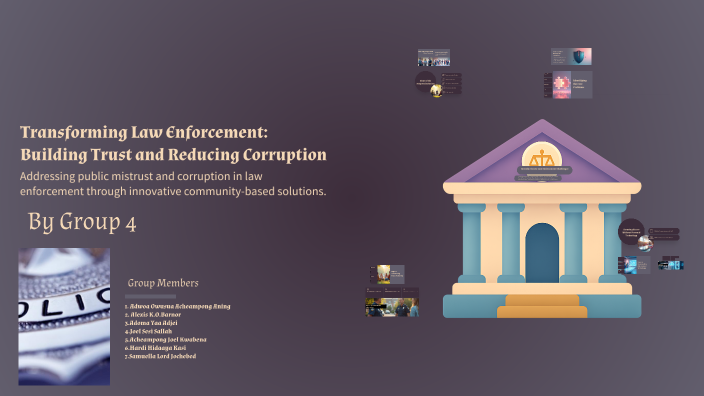 Transforming Law Enforcement: Building Trust and Reducing Corruption by ...