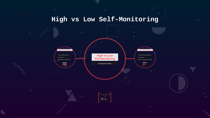High vs Low Self-Monitoring by Demaree Allen on Prezi