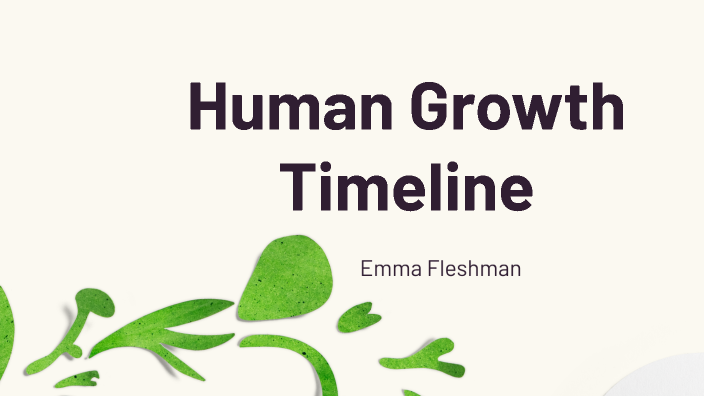 Human Growth Timeline by Emma Fleshman on Prezi