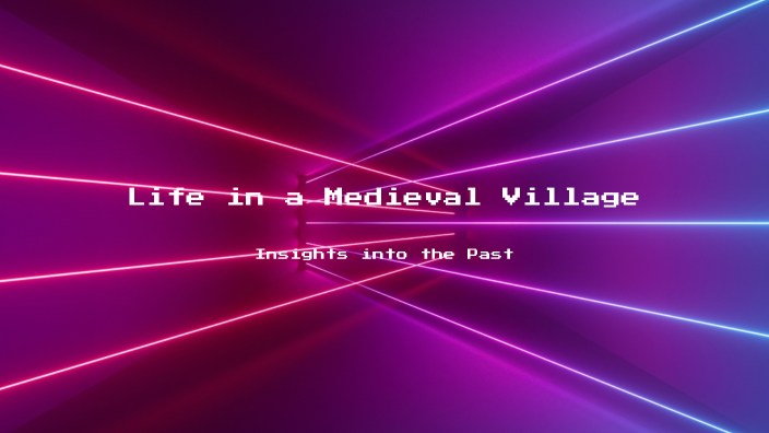 Life in a Medieval Village by aiden john on Prezi