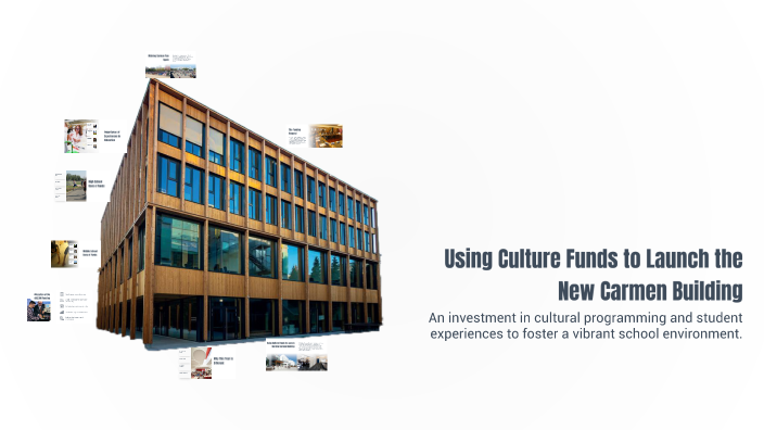 Using Culture Funds to Launch the New Carmen Building by Stephen ...