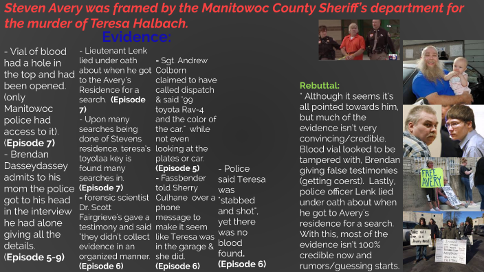 How to Make a Murderer Case by Adam Whitbeck on Prezi