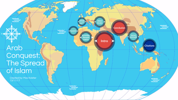 The Arab conquest: Spread of Islam by Max Koli on Prezi