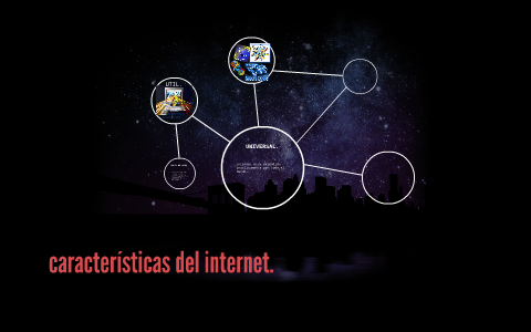características del internet. by on Prezi