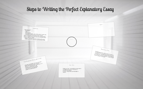 Steps to Writing the Perfect Explanatory Essay by Lauren Maira on Prezi