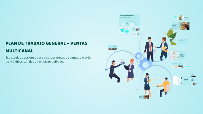 PLAN DE TRABAJO GENERAL – VENTAS MULTICANAL by Hector Pineda Posada on ...