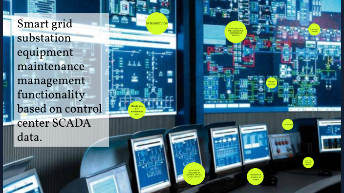 Smart grid substation equipment maintenance management functionality ...