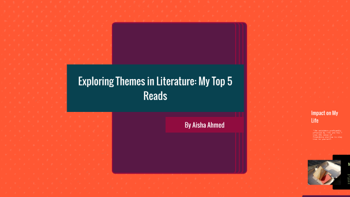 Exploring Themes in Literature: My Top 5 Reads by Aisha Ahmed on Prezi