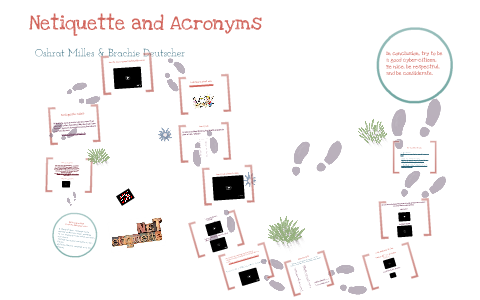 Netiquette & Acronyms by Brachie Deutscher on Prezi